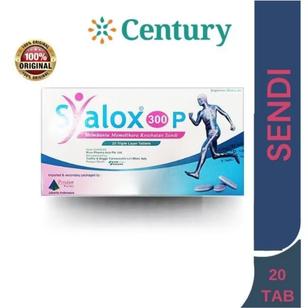 Jual Syalox 300P 20 Tabs Multivitamin Sendi Nyeri | Shopee Indonesia