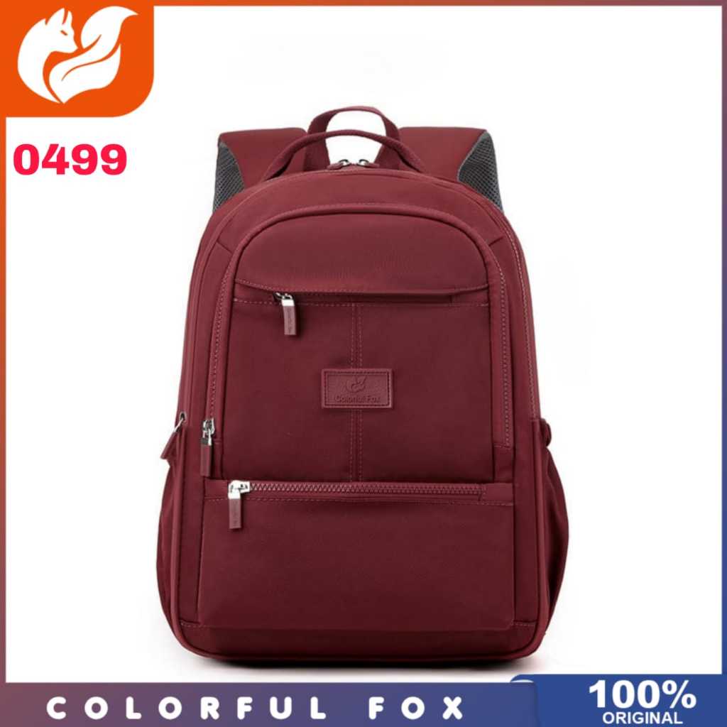 Jual Colorful fox ori - Tas ransel colorful fox 0499 nilon anti air tas ...