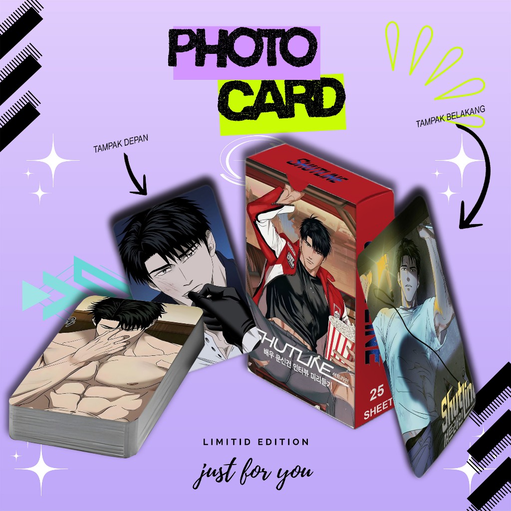 Jual PHOTOCARD SET MOON SHINGUN MANHWA SHUTLINE PREMIUM 25 SHEET ...