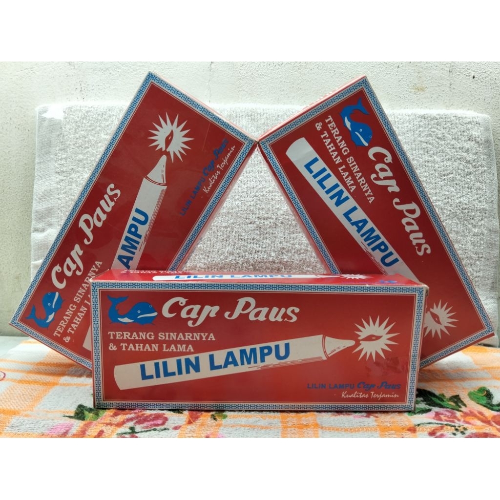 Jual LILIN PUTIH CAP PAUS ISI 8PC ( 1 Kotak) | Shopee Indonesia