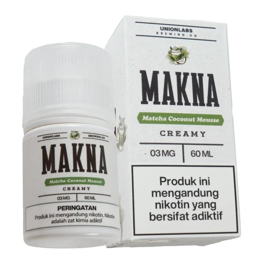 Jual MAKNA Matcha Coconut Mousse 60ml by UnionLabs Liquid Freebase ...