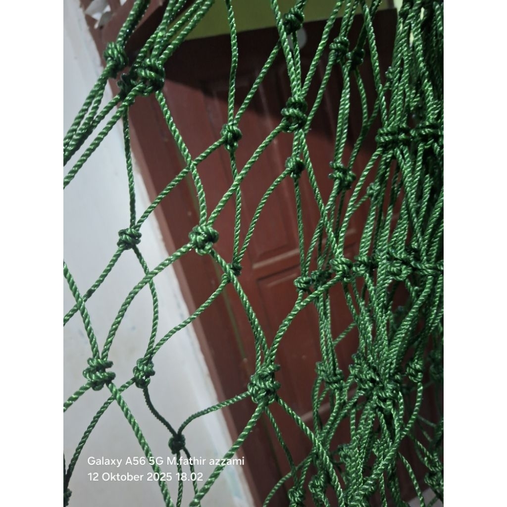Jual jaring pengaman serbaguna bahan FE warna hijau army tebal 3mili ...