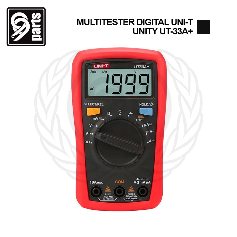 Jual Multitester Digital Uni-T Unity UT33A+ / Unity UT33A+ Multimeter ...