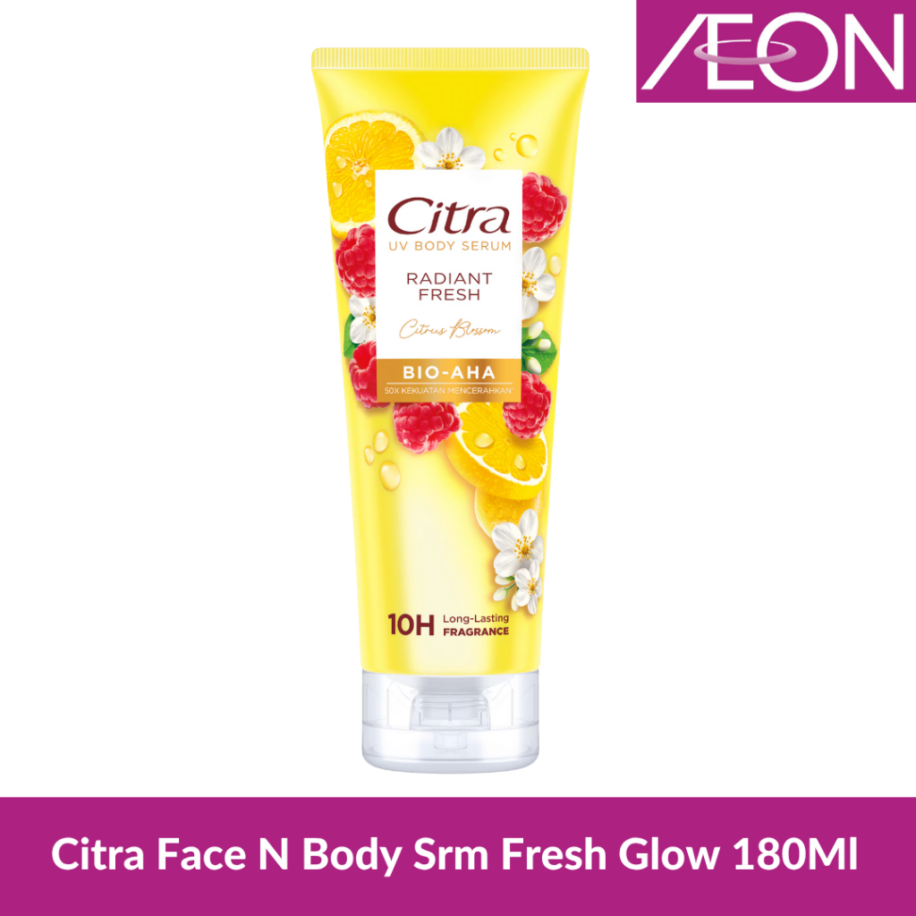 Jual Citra Face N Body Srm Fresh Glow 180Ml | Shopee Indonesia