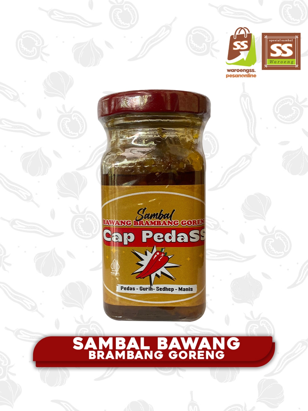Jual SAMBAL BAWANG BRAMBANG GORENG KHAS WAROENG SS | Shopee Indonesia