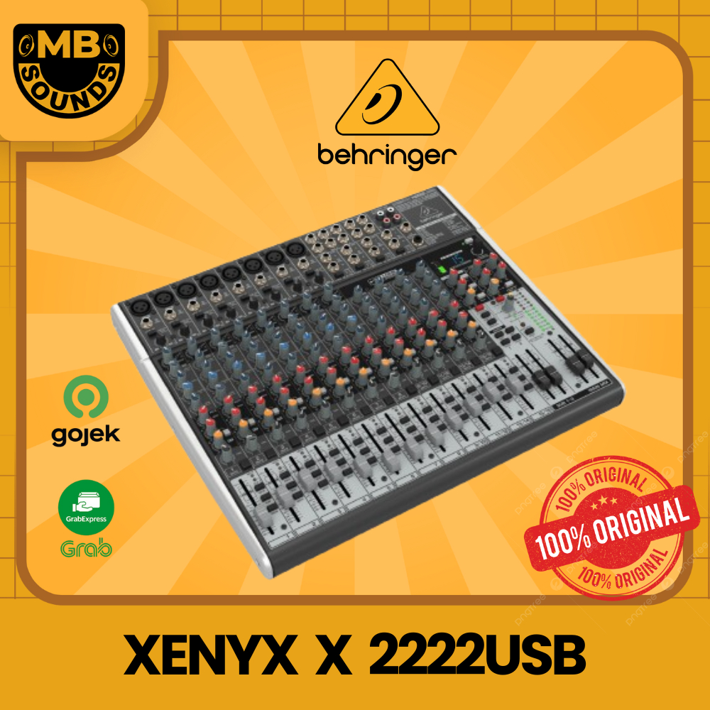 Jual BEHRINGER XENYX X2222USB / X-2222USB / X2222 USB MIXER AUDIO ...