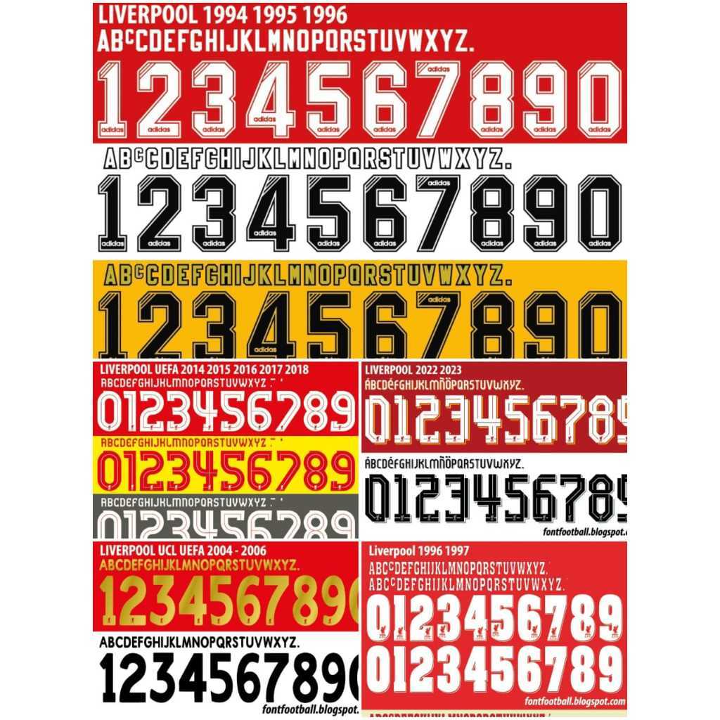 Jual (TIDAK COD) Pasang Nama Nomor Nameset di Jersey Bola/ Custom Name ...
