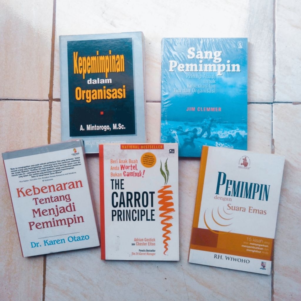 Jual Varian Buku Leadership - Pemimpin; LEAD TO BLESS LEADER, SANG ...
