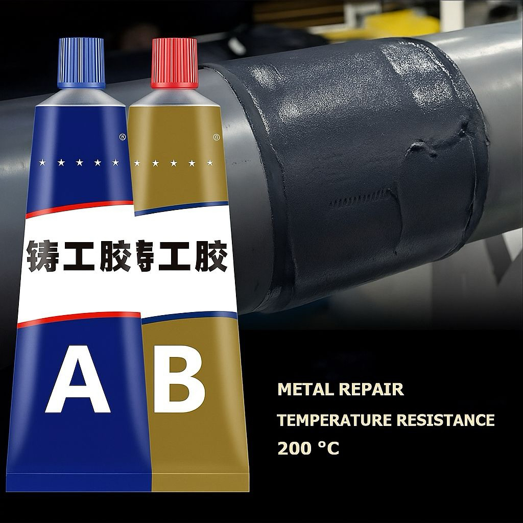 Jual [cod]Lem AB Kastor Epoxy Logam Super Kuat Penambal Besi Retak ...