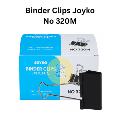 Jual Binder Clip Joyko Jumbo No 320 (1 pak isi 6 pcs) ^^ | Shopee Indonesia