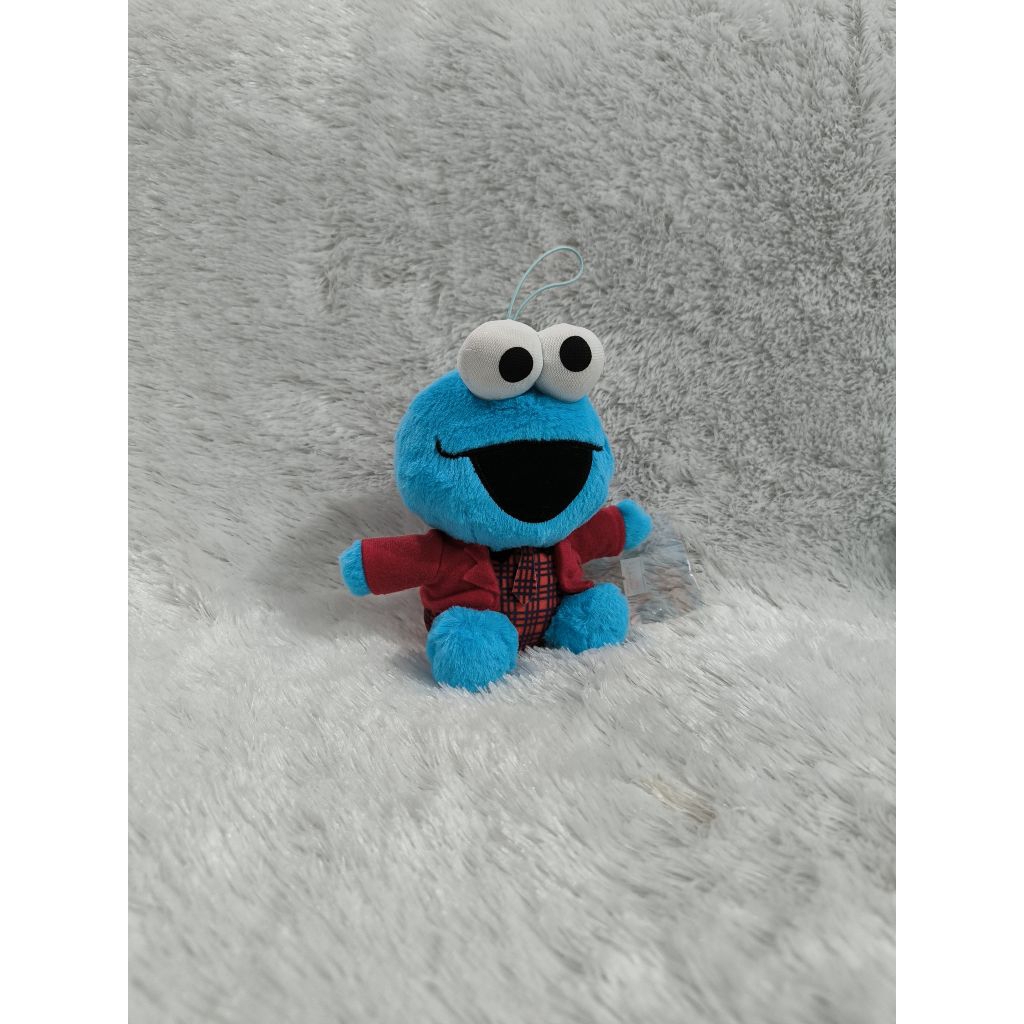 Jual boneka elmo/elmo boneka/elmo kotum/elmo plush/sesame street plush ...