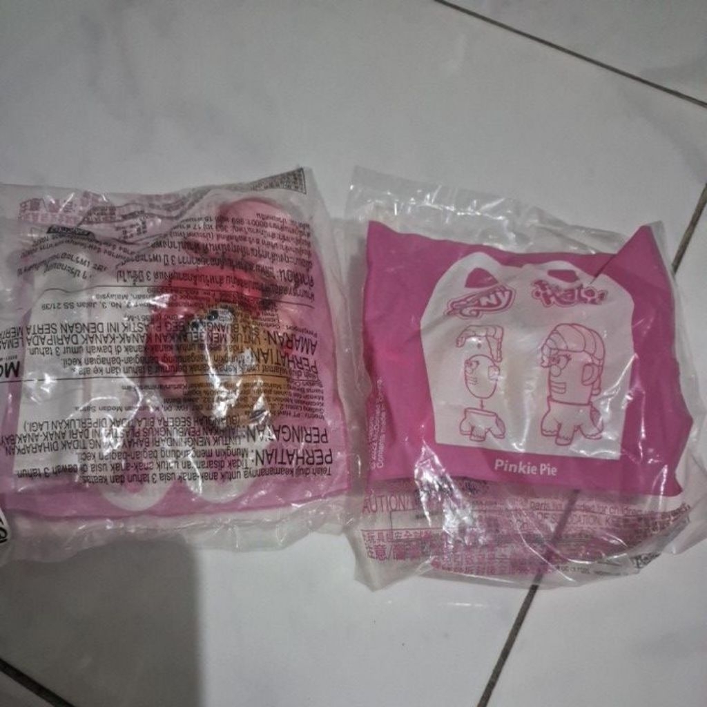 Jual my little pony potato head mcdonald mcd toys pinkie pie | Shopee ...
