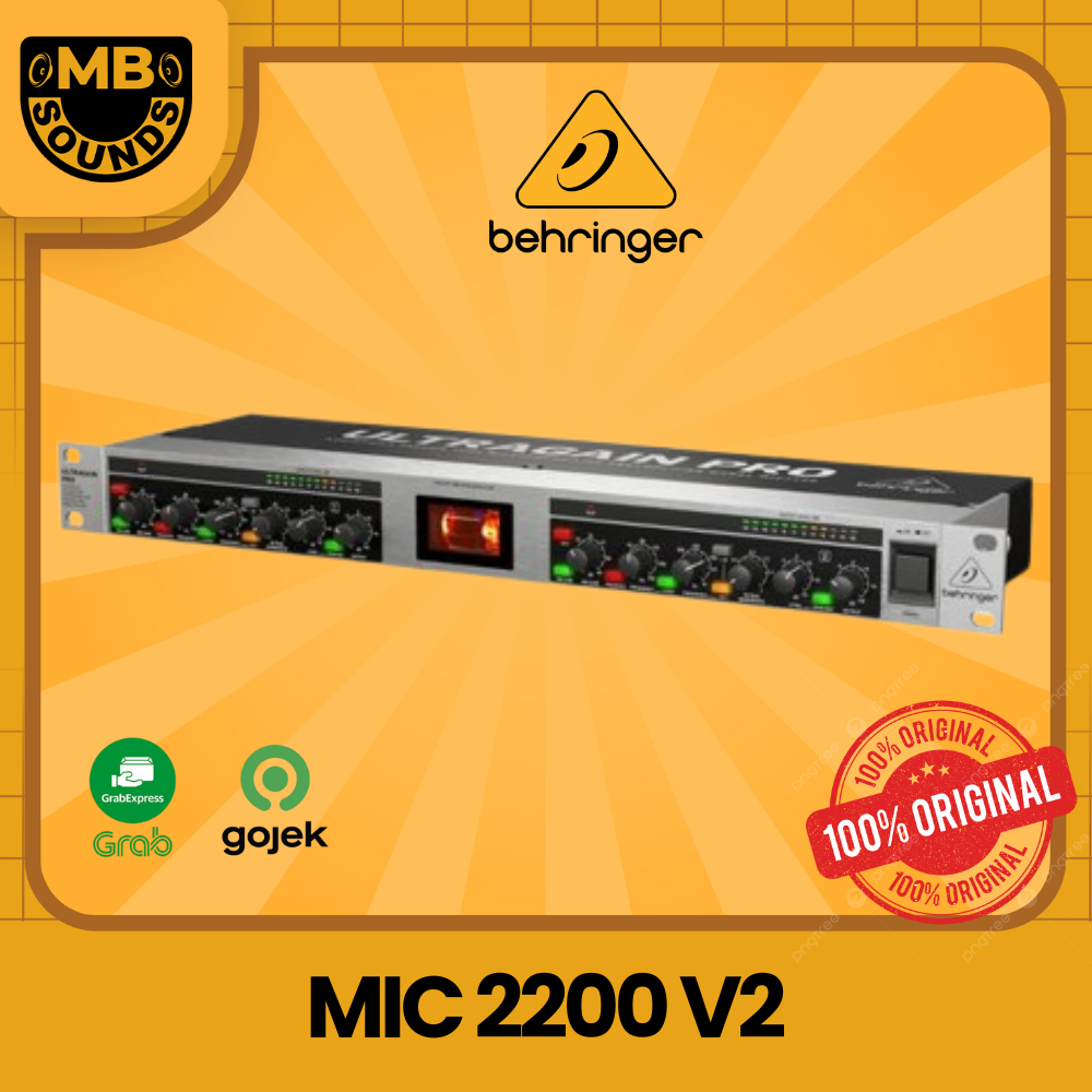 Jual BEHRINGER MIC2200 / MIC-2200 / MIC 2200 Mic Preamp ORIGINAL ...
