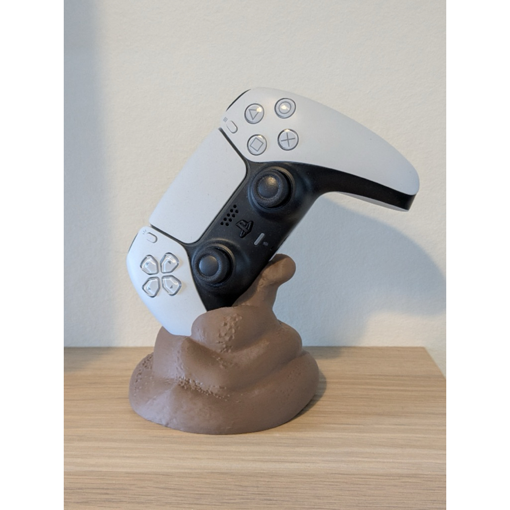 Jual Stand Controller Game Lucu Bentuk Poop Kotoran Ps Playstation atau ...