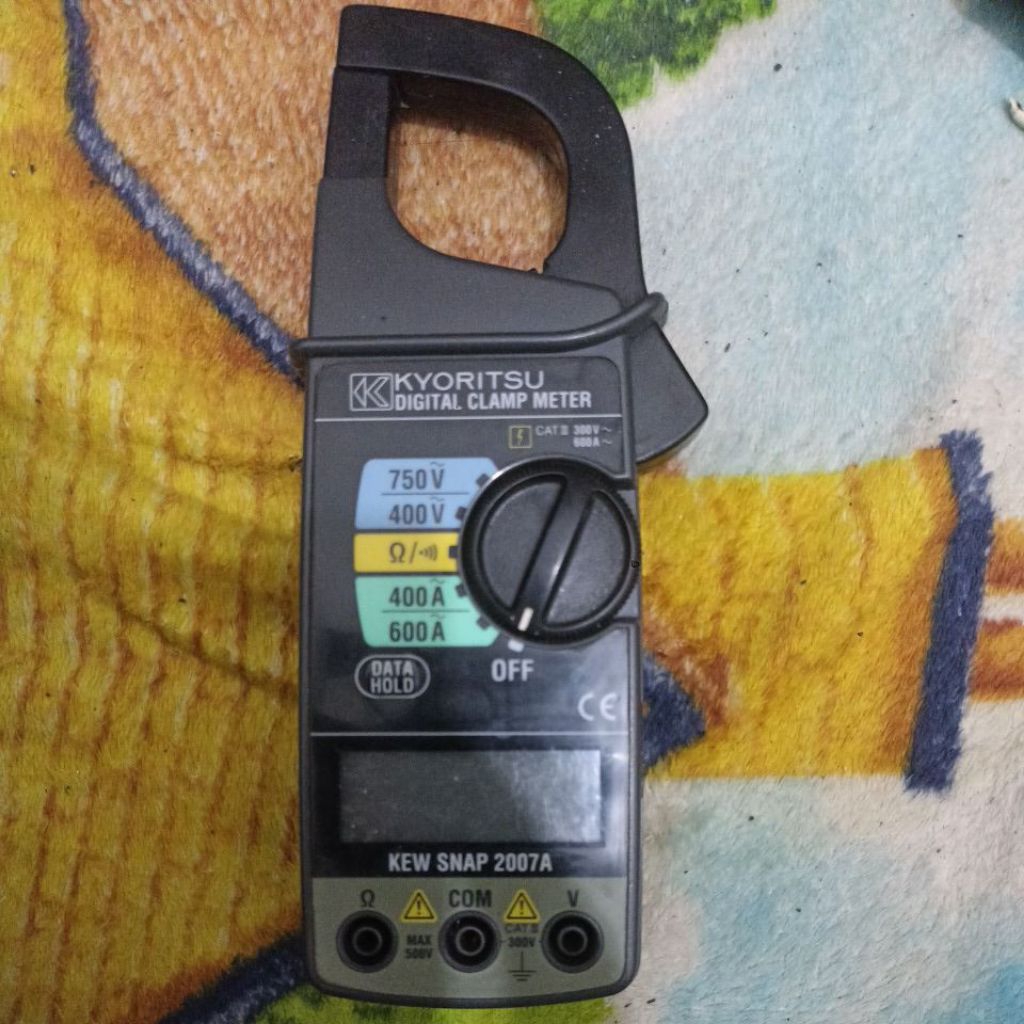 Jual KYORITSU DIGITAL CLAMP METER 600amper 750 volt | Shopee Indonesia