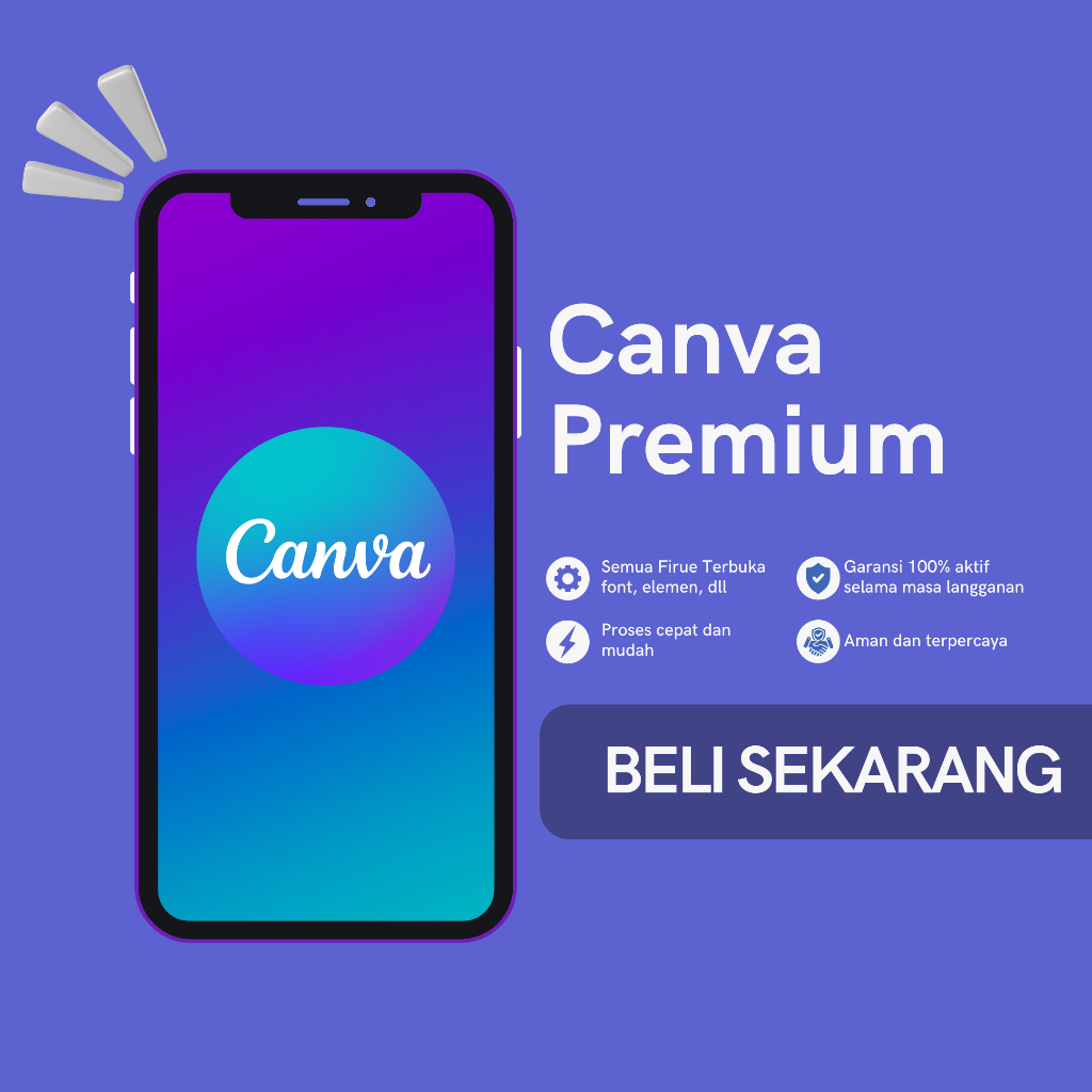 Jual Canva Pro Premium Template 1 Bulan 1 Tahun Lifetime Aman ...