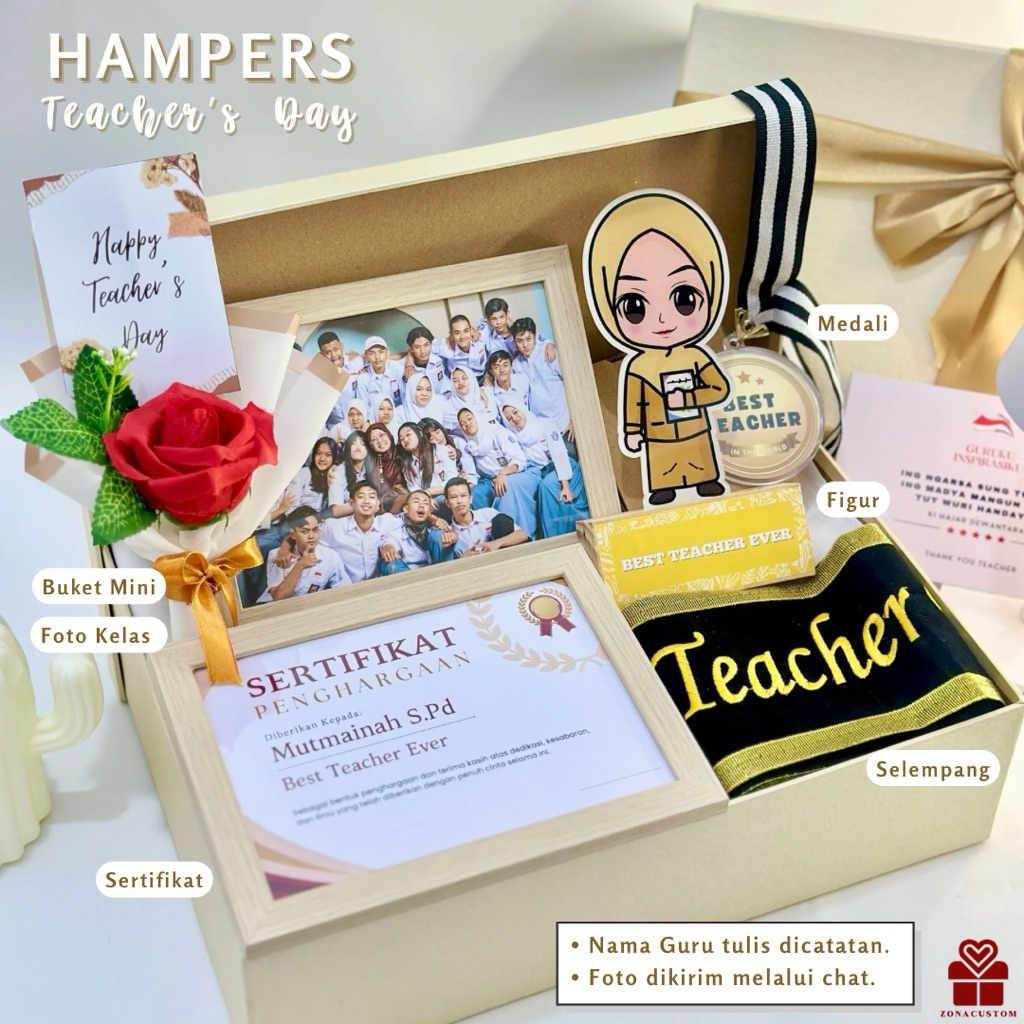Jual Hampers Hari Guru - Hampers Teachers Day - Hadiah - Kado Hari Guru ...