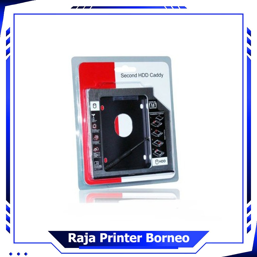 Jual HDD Caddy 12.7MM Alat untuk memasang hard disk tambahan atau ssd ...