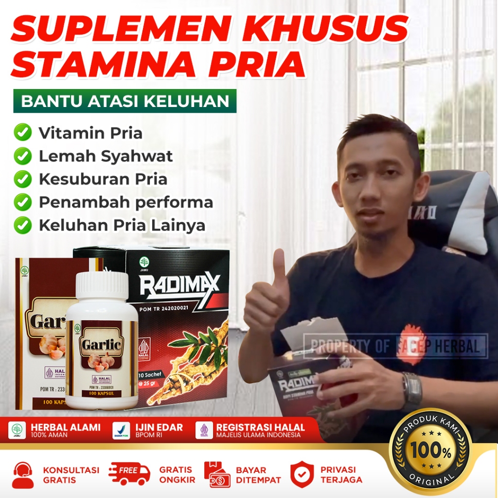 Jual Obat Kuat Pria obatkuatlelakitahanlama Garlic dan Kopi Radimax ...