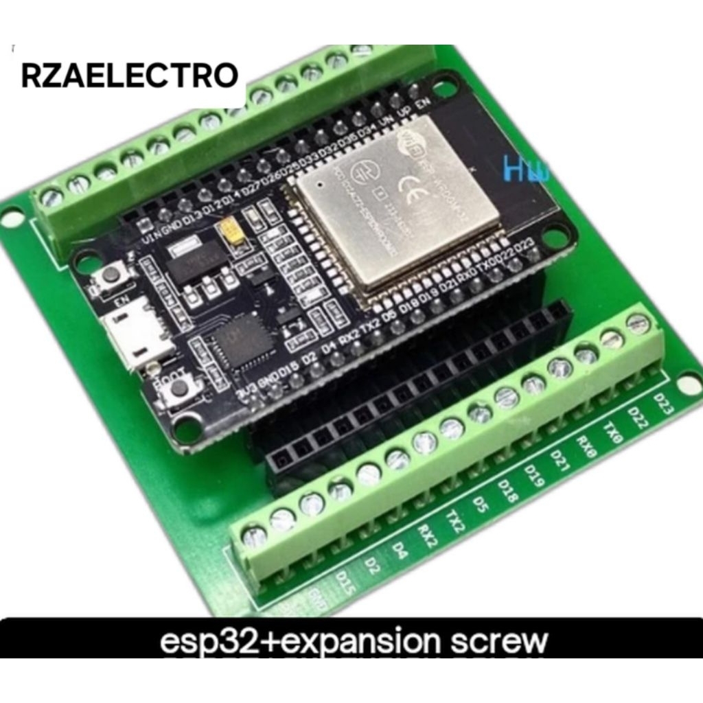 Jual new SET ESP32 30PIN ESP-32 micro USB+ Proto screw protoscrew ...