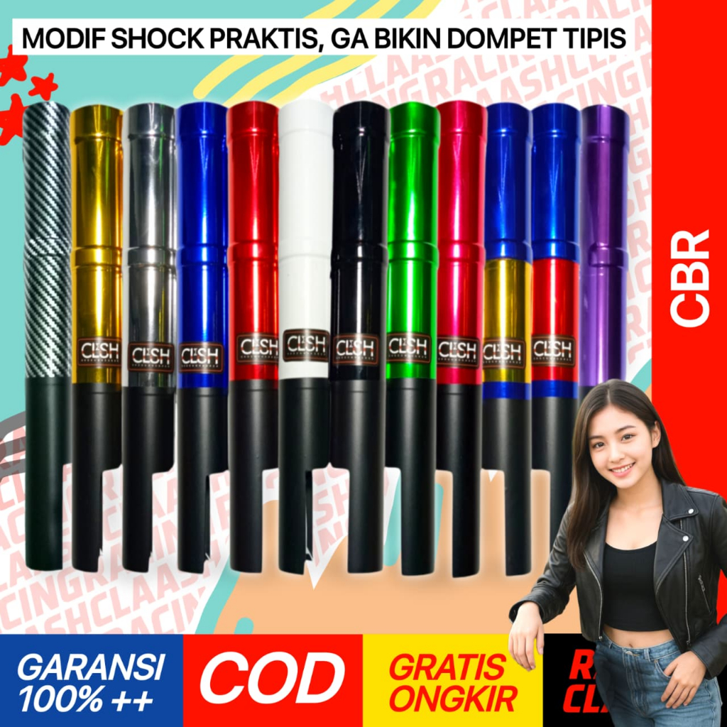 Jual Racing Claash Cover Shock Depan Cbr 150r Cbr150r Cbu Thailand ...