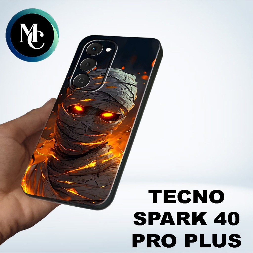 Jual case karet untuk Hp Tecno Spark 40 Pro Plus/CC17/softcase Tecno ...