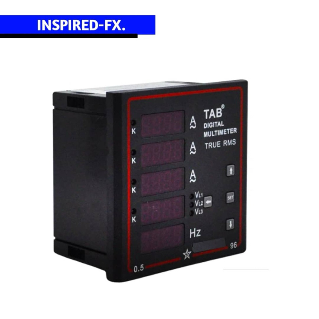 Jual TAB Digital Multi meter 96x96 VAF 3phase | Shopee Indonesia
