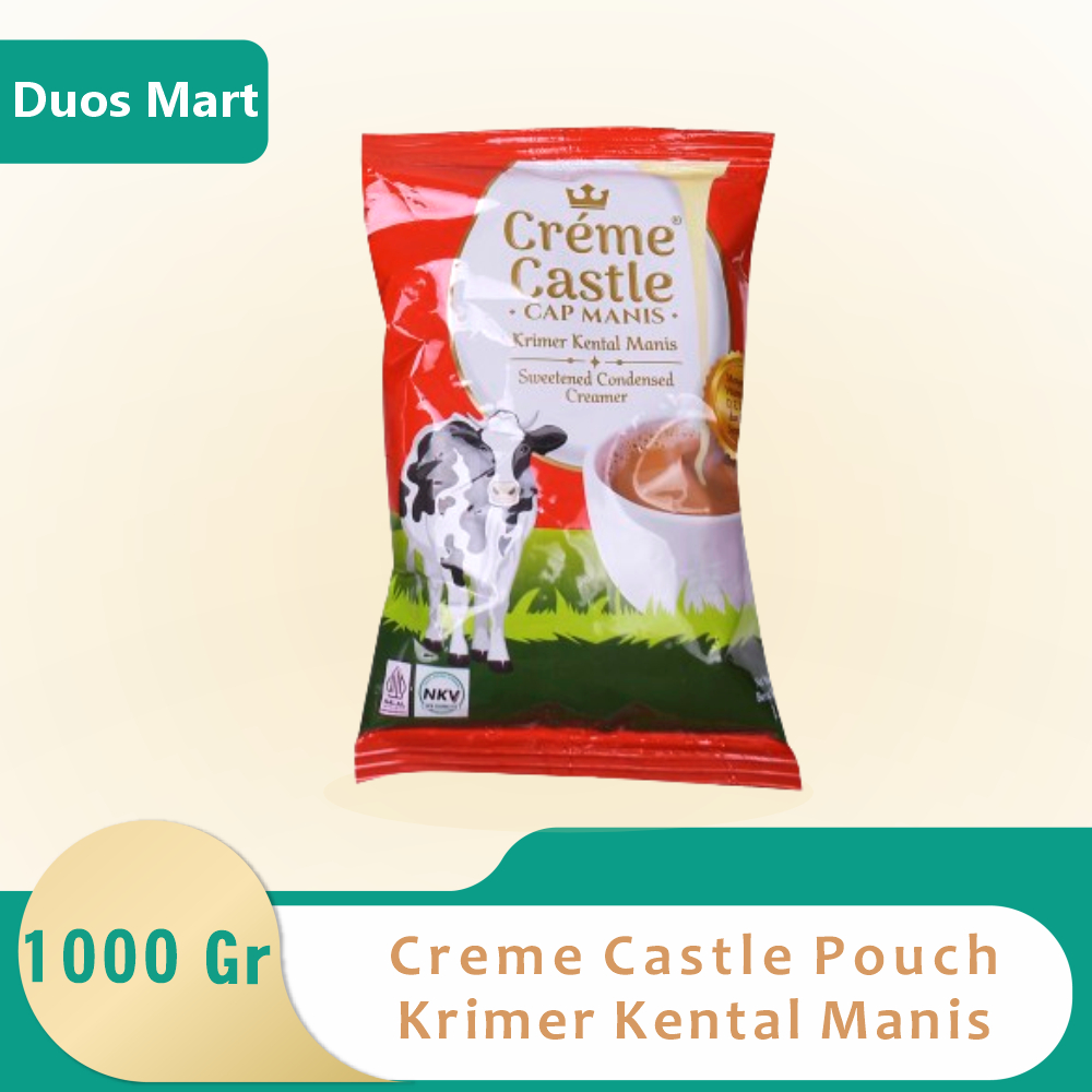 Jual Creme Castle Krimer Kental Manis Pouch 1kg | Shopee Indonesia