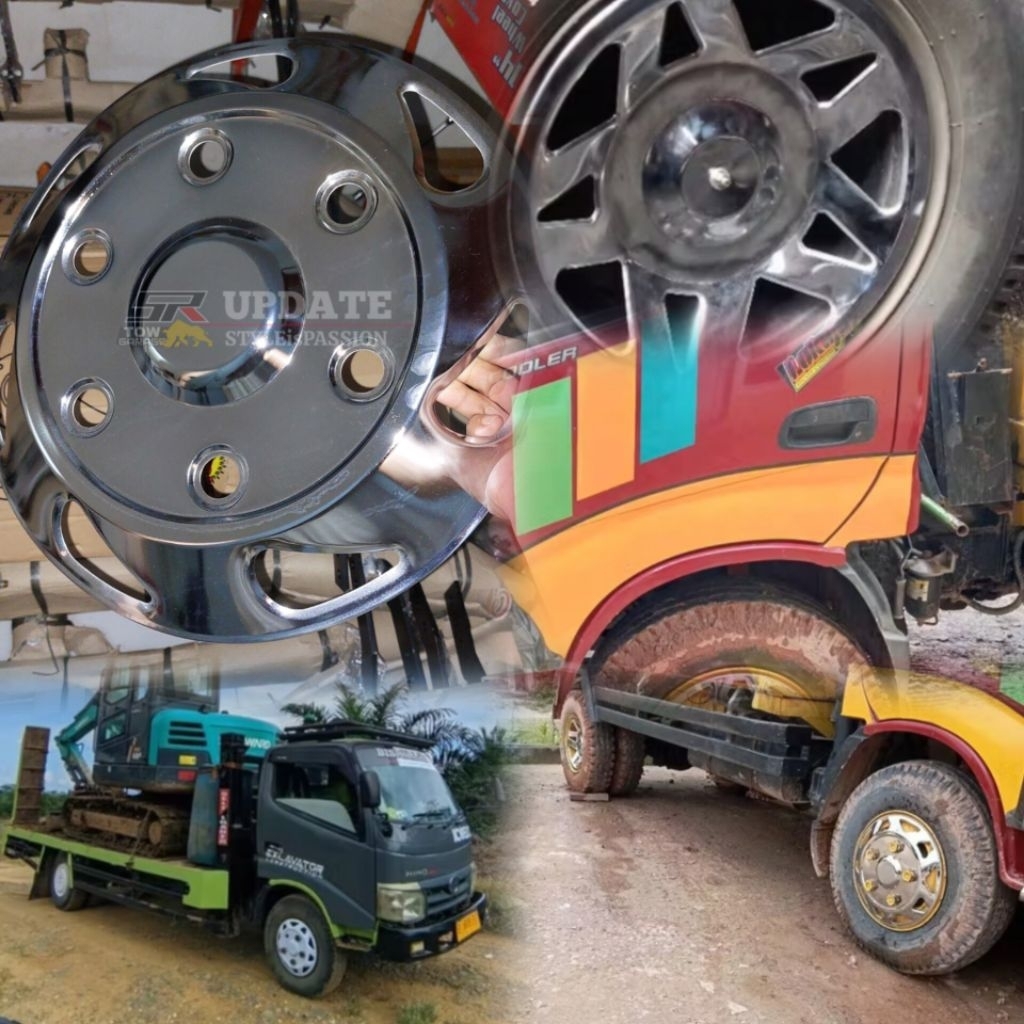 Jual Wheeldop/Weldop Bus Medium Canter Ring16 Request Motif | Shopee ...