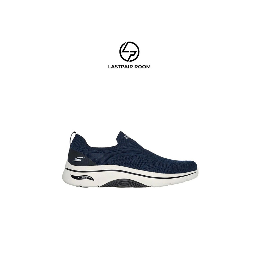 Jual Sepatu Walking Go Walk Arch Fit Navy Black 216517/nvbk | Shopee ...