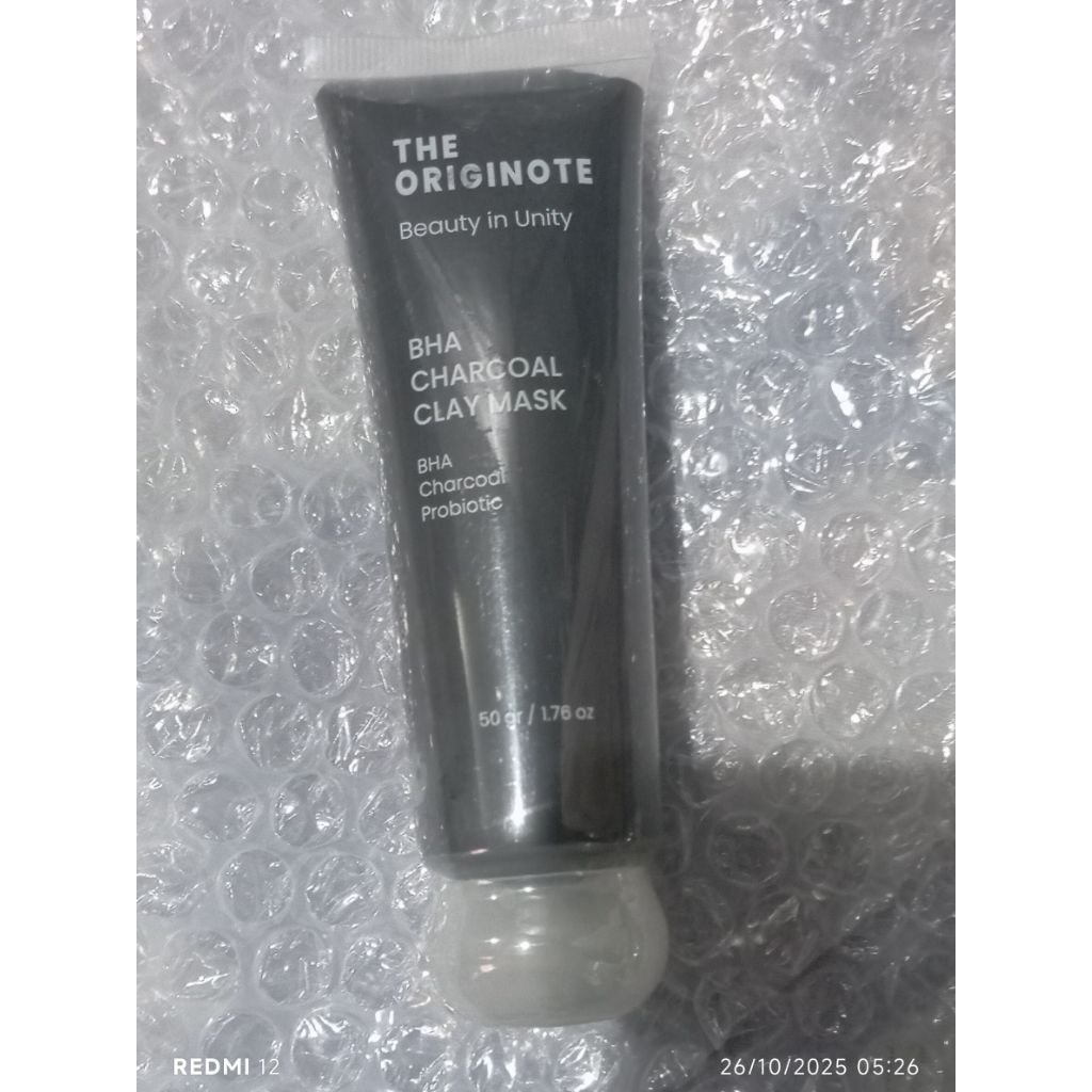 Jual The Originote Beauty In Unity BHA Charcoal Clay Mask 50g | Shopee ...