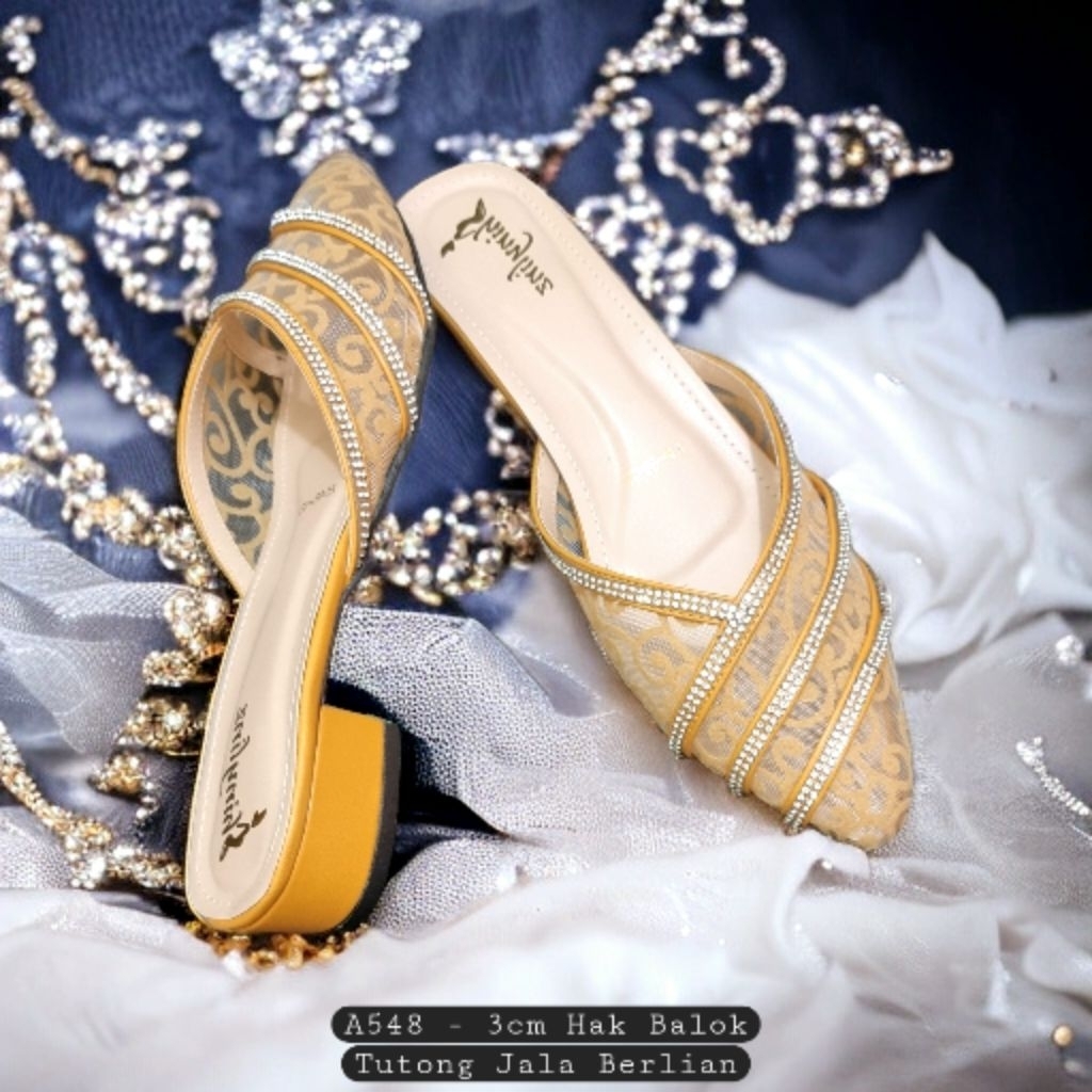 Jual A04 Sepatu Heels Bigsize [SHINYLINZ size 41-48] Sandal Tutong ...