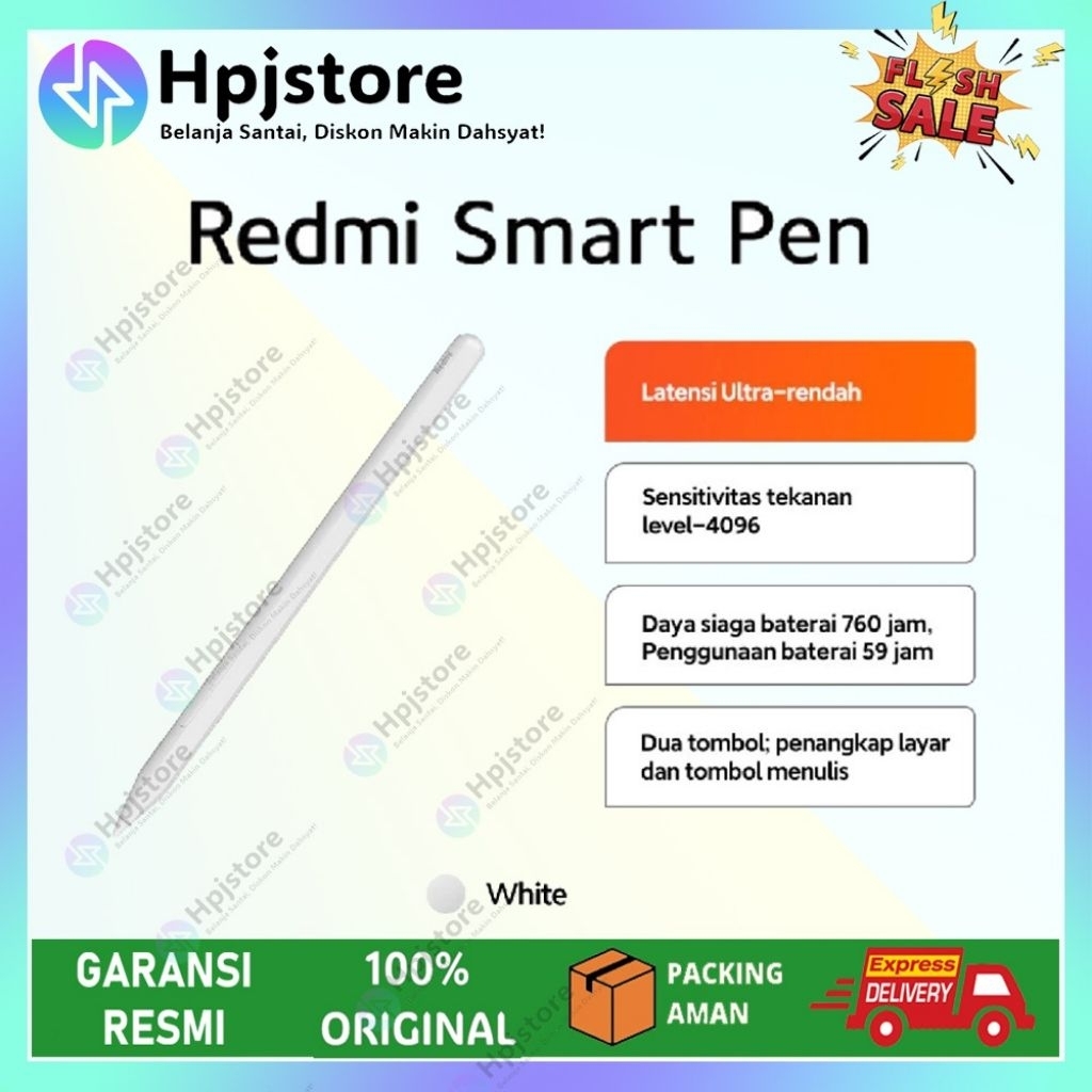 Jual Xiaomi Redmi Smart Pen | Compatible Model | Touch sampling rate ...