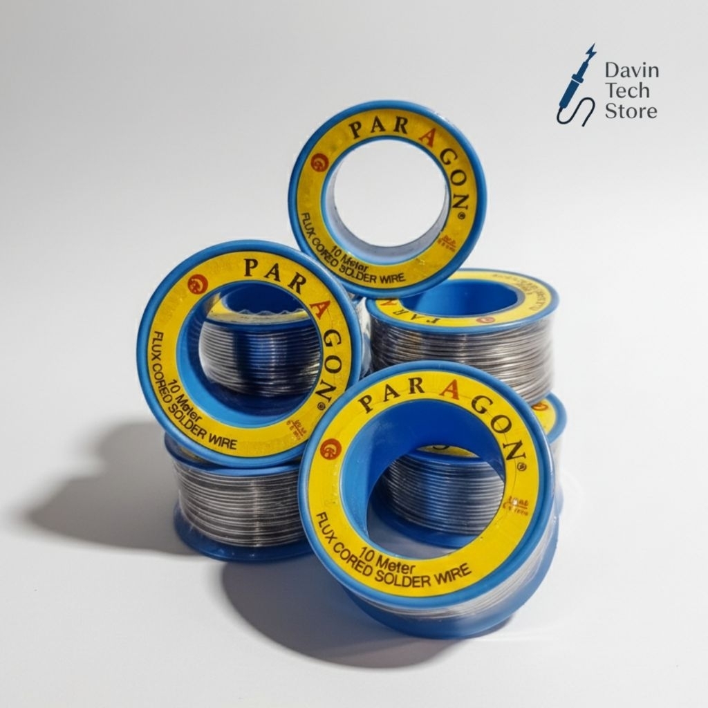 Jual Timah Solder Paragon Flux Cored 10 Meter – Mudah Nempel, Cepat ...
