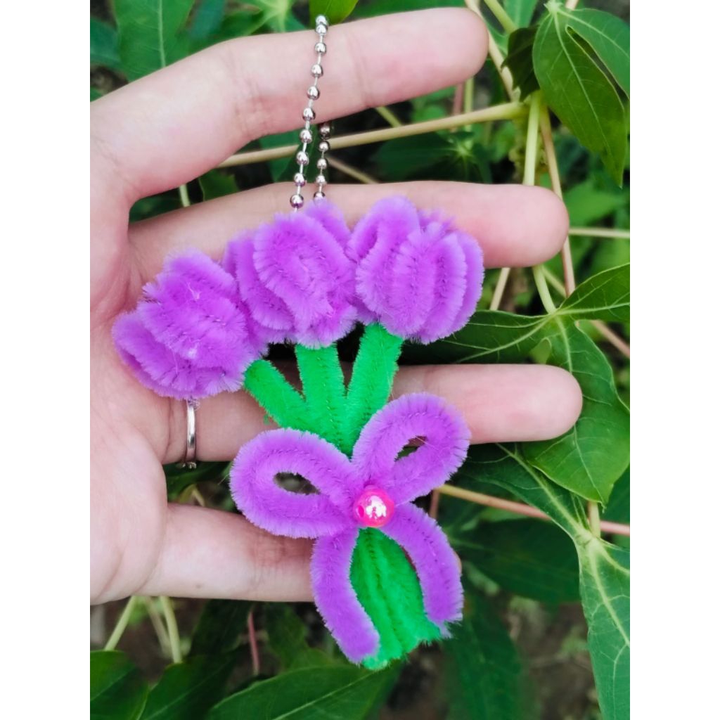 Jual Gantungan kunci buket bunga tulip (Grosir) | Shopee Indonesia