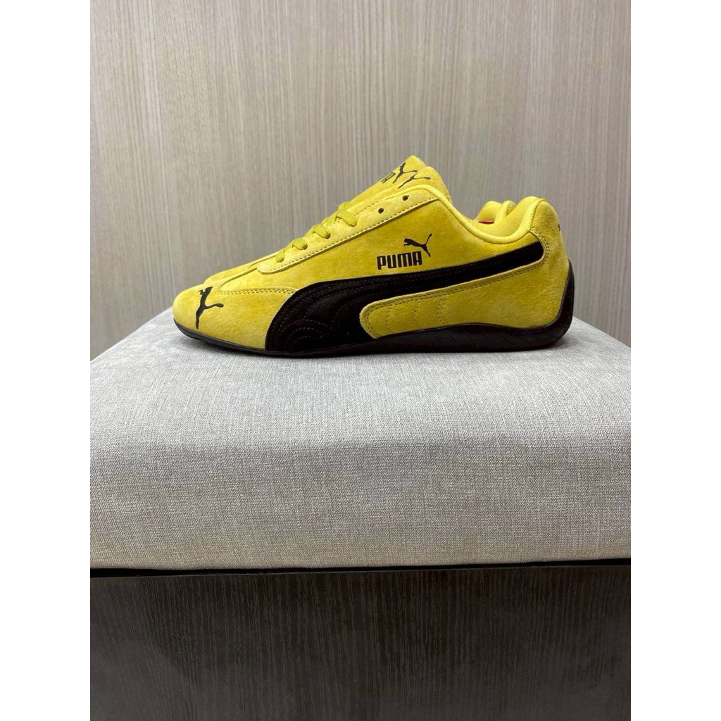 Jual Sepatu Puma Speed Cat Yellow black | Shopee Indonesia