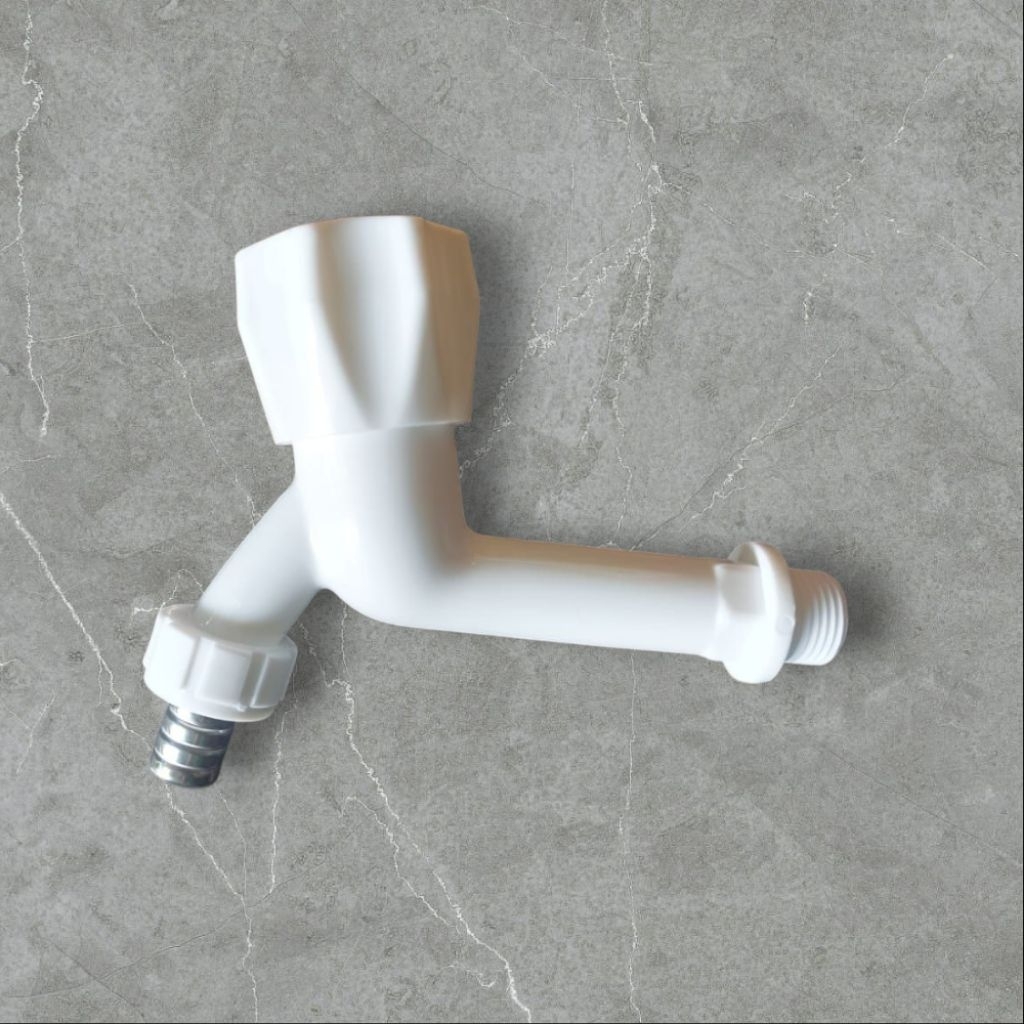 Jual kran air pvc/kran tembok pvc tebal | Shopee Indonesia