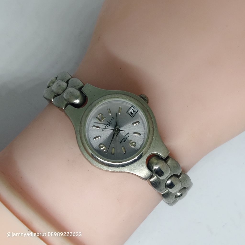 Jual Jam LA Express LAX1336 Rantau Grey Ladies Bekas | Shopee Indonesia