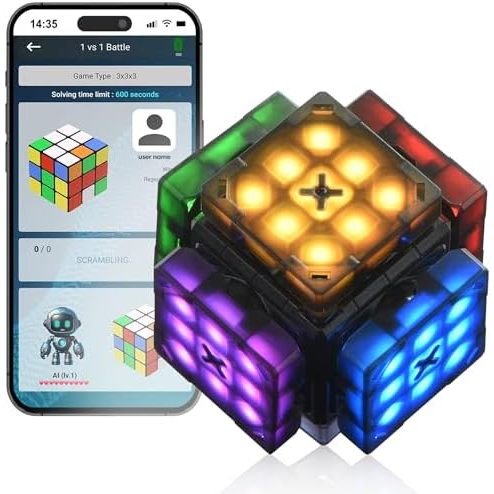 Jual eX-Mars Connect | AI Robot Cube & Smart Cube, Self Scrambling STEM ...