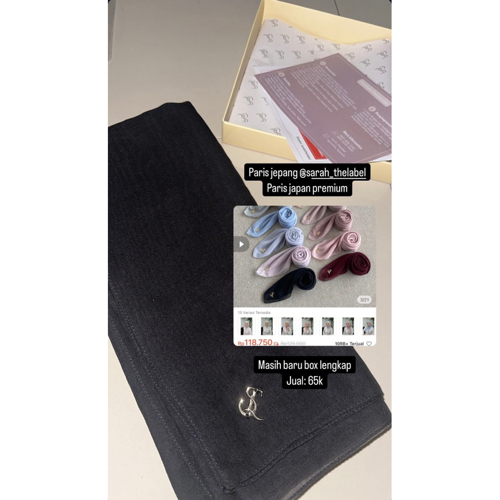 Jual paris japan sarah the label | Shopee Indonesia