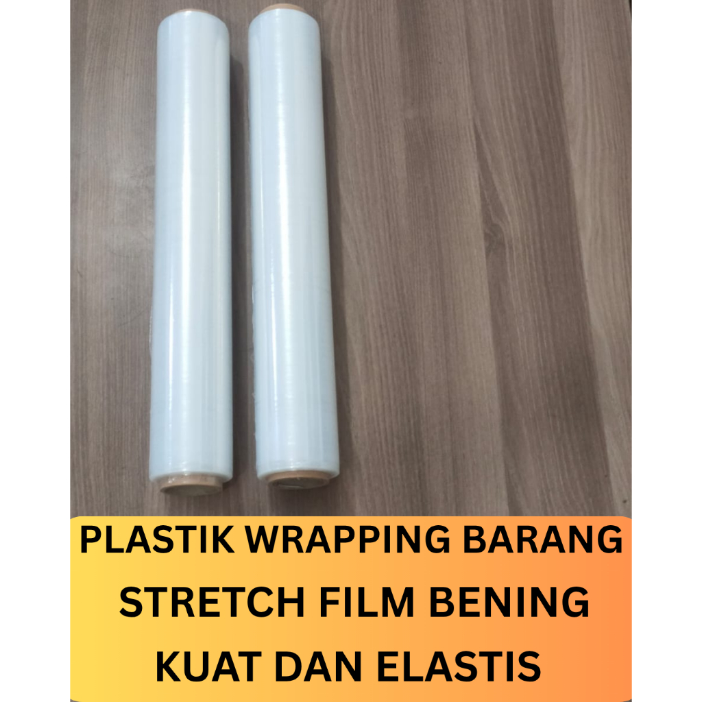 Jual Plastik Wrapping Barang 50cm x 130Meter Strech Film Pembungkus ...