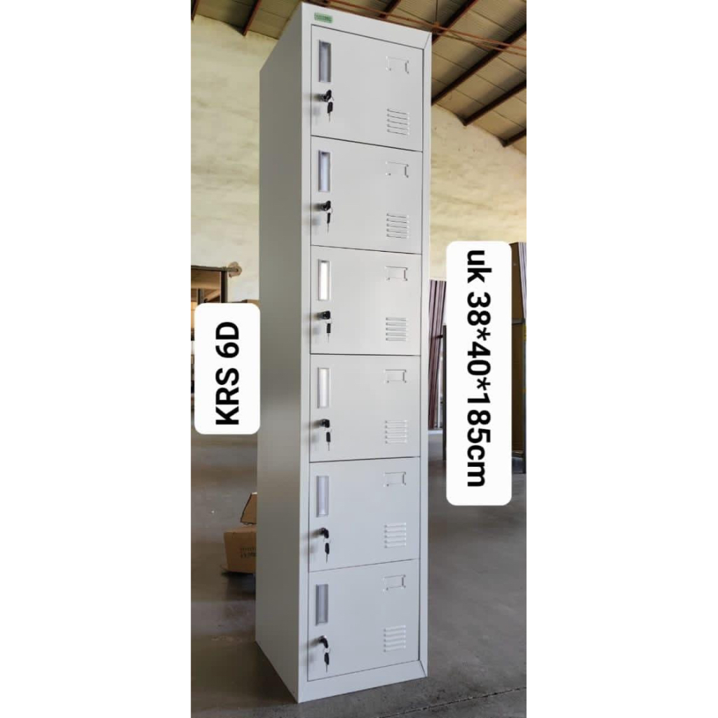 Jual Locker Besi / Locker Besi 6 Susun / Locker Besi Full Kunci / Loker ...