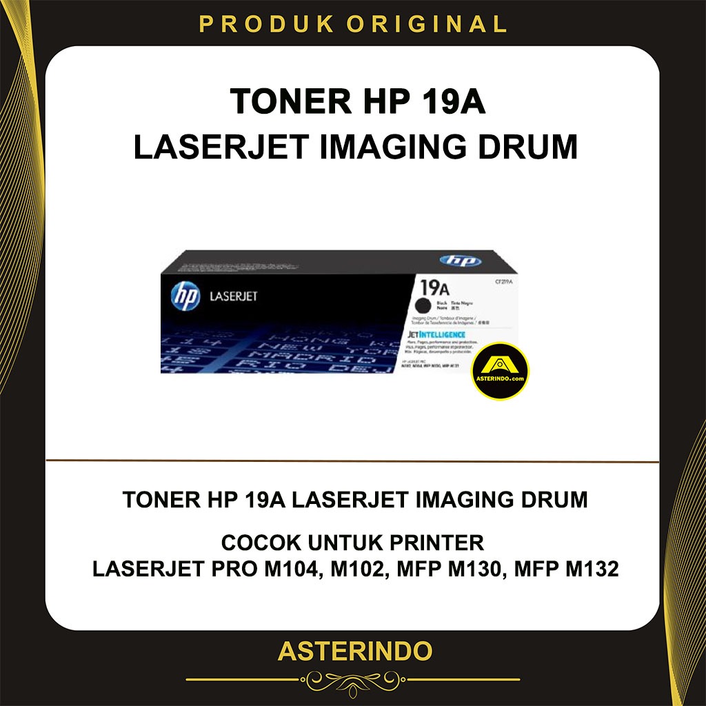 Jual Toner HP 19A LaserJet Drum Imaging For Printer Laserjet Pro M104 ...