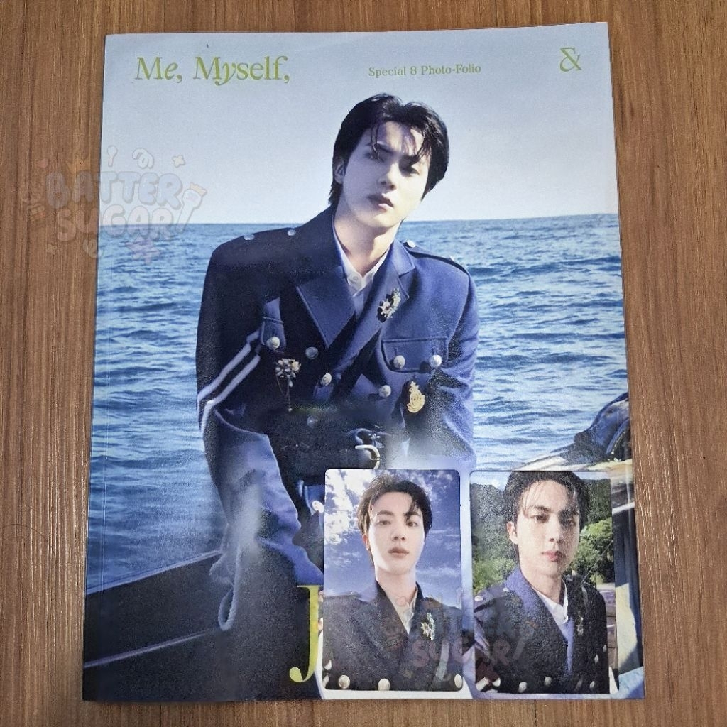 Jual [READY] BTS Jin Photobook Me, Myself & Jin Sea Of Jin Island ...