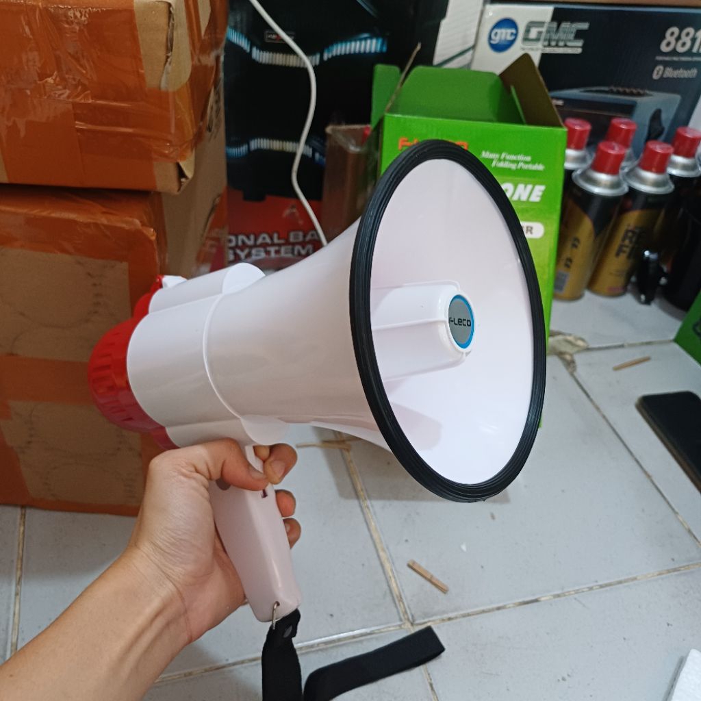 Jual Toa Fleco Megaphone HW 8R bisa cas bisa pakai baterai bisa record ...