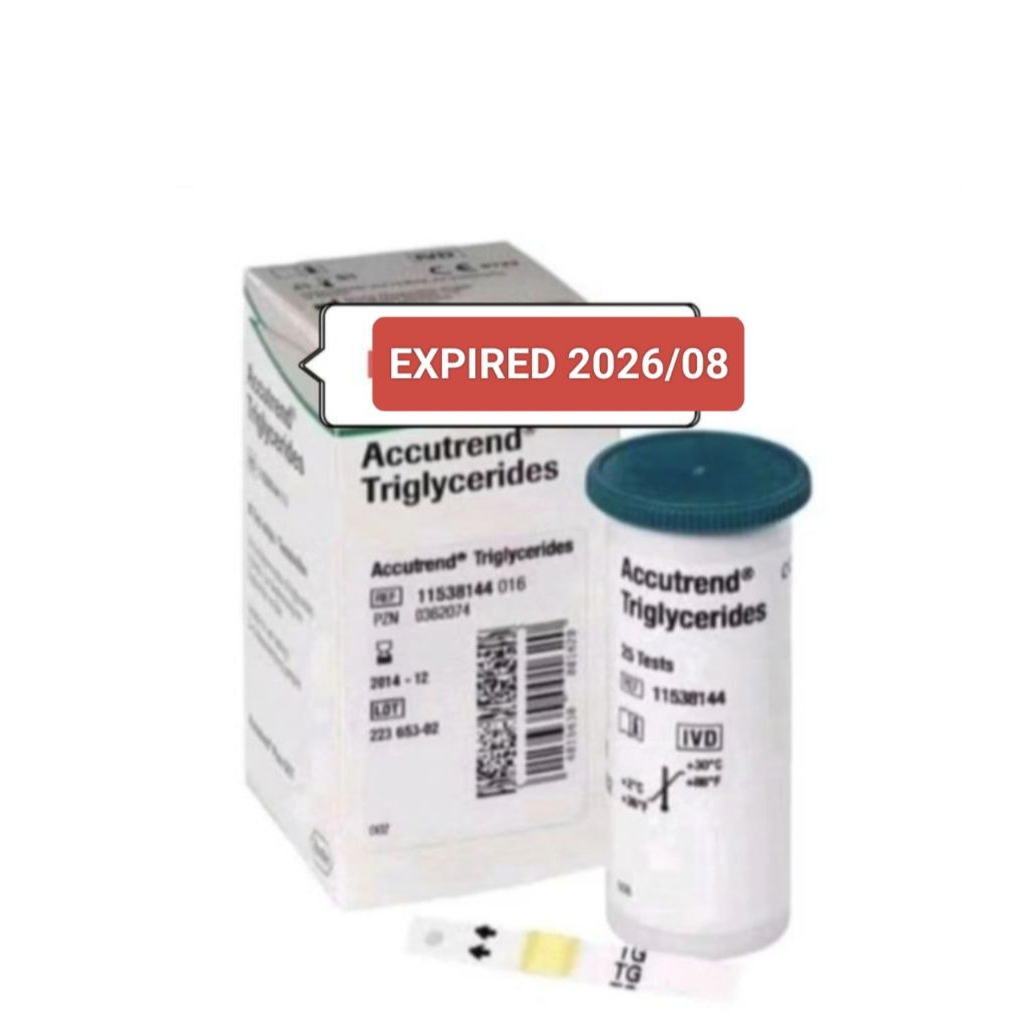 Jual STRIP ACCUTREND TRIGLISERIDA ISI 25 | Shopee Indonesia