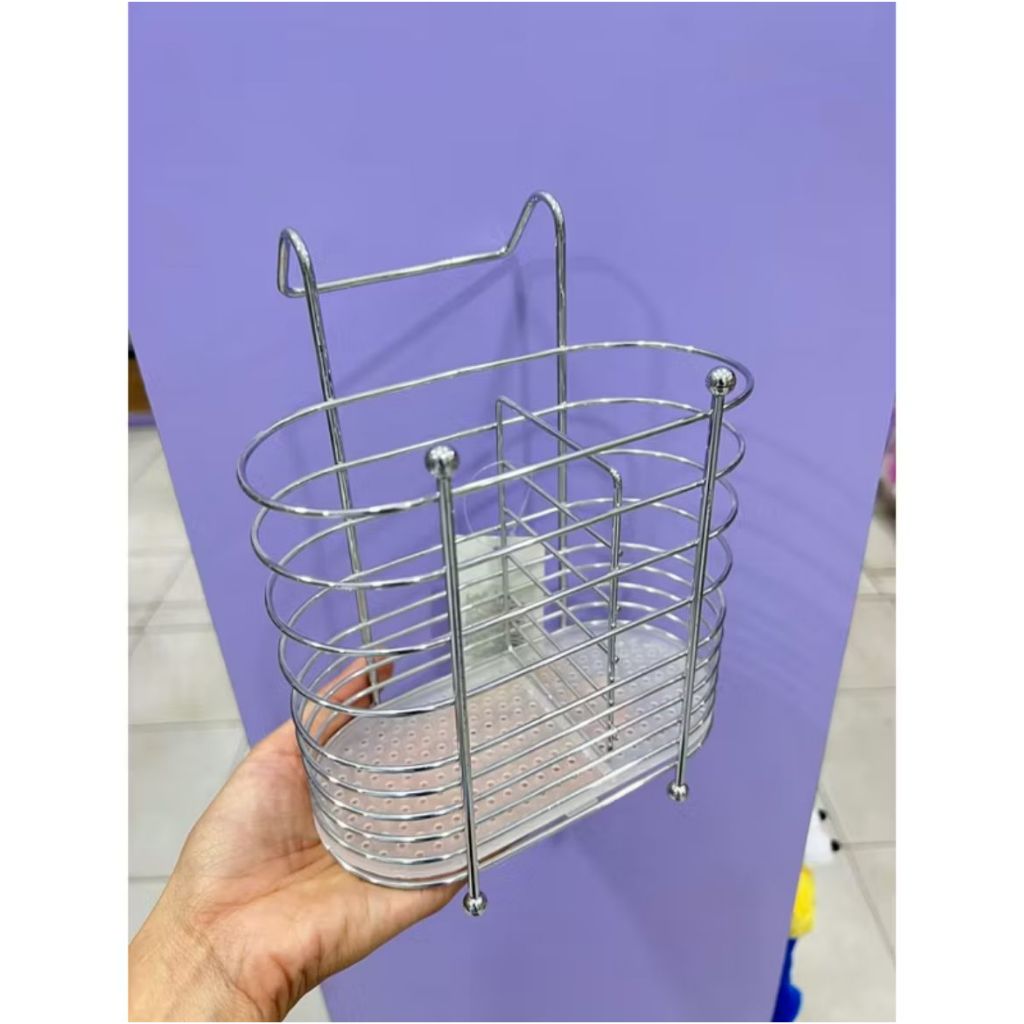 Jual RAK SENDOK GANTUNG / TEMPAT SENDOK STAINLESS / STAINLESS STEEL ...