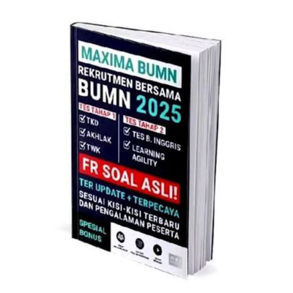 Jual Buku MAXIMA BUMN 2025 - Berisi Soal Asli & Predisi rekrutmen ...