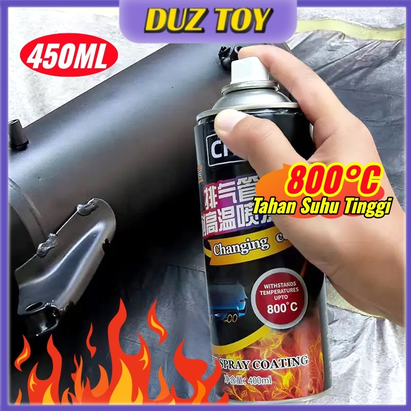Jual Tahan Suhu Tinggi 800°C 450ML Cat Knalpot Anti Panas Pilox Diton ...