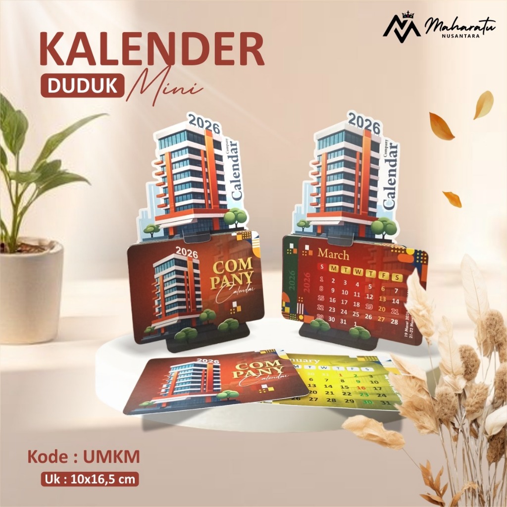 Jual Kalender Mini 2026 | Calender Meja 2026 | Kalender Custoom ...